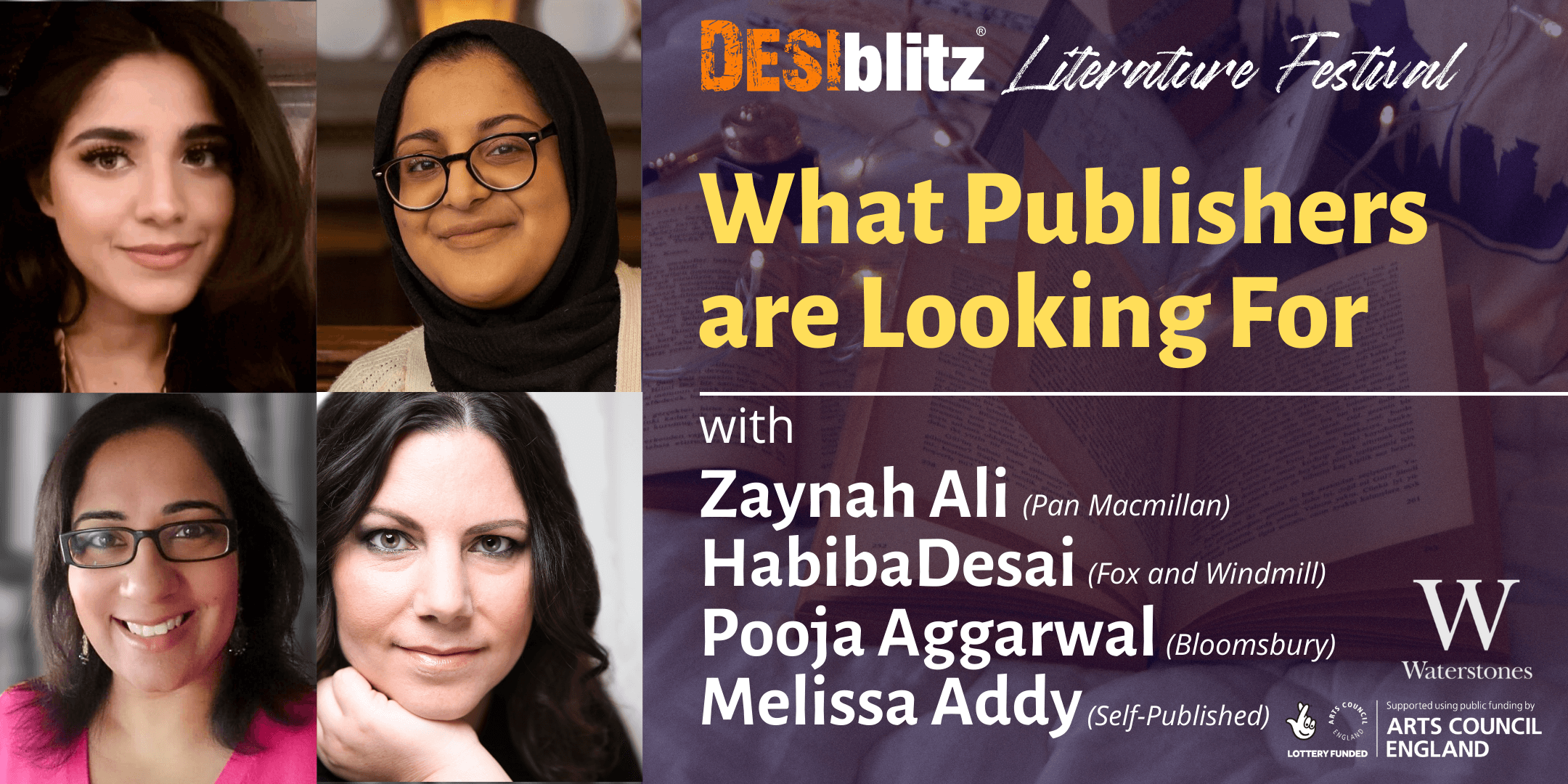 What's On - DESIblitz Literature Festival