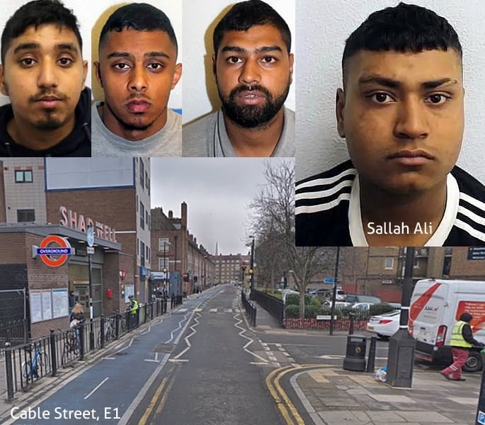 East London Gang convicted of Attempted Murder in Street | DESIblitz