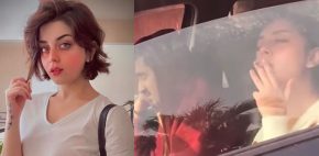 Alizeh Shah criticised for Smoking in Public | DESIblitz