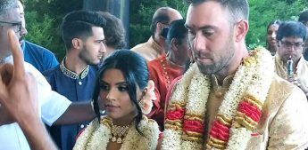 Glenn Maxwell's Indian Wedding to Vini Raman goes Viral | DESIblitz