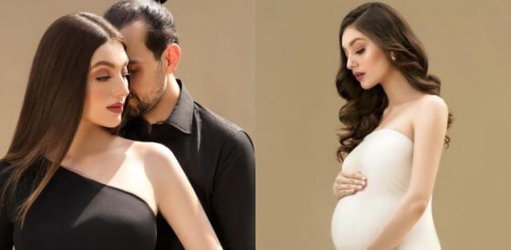 Neha Taseer stuns in Maternity photoshoot | DESIblitz