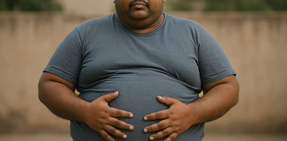 How the Indian Pot Belly went from Satire to Silent Killer | DESIblitz